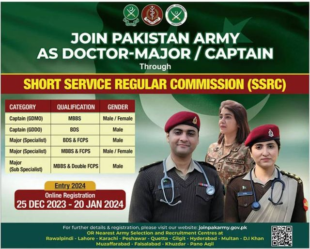 Join Pak Army 2024 Online Registration for Pakistan Army Jobs